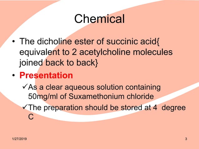 Suxamethonium | PPTX