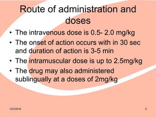 Suxamethonium | PPTX