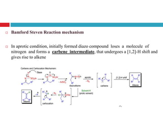 Suzuki and Shapiro reaction | PPTX