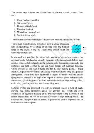 Solid-Crystalline, Amorphous & Polymorphism | PPTX