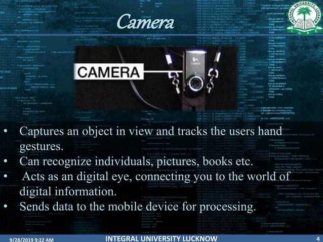 Sixth Sense Technology with gestures | PPT