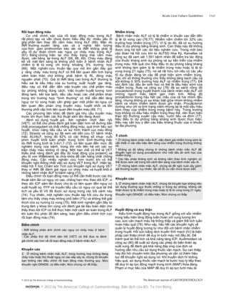 Hướng dẫn điều trị suy gan cấp - hướng dẫn của ACG về suy gan cấp 2023 | PDF