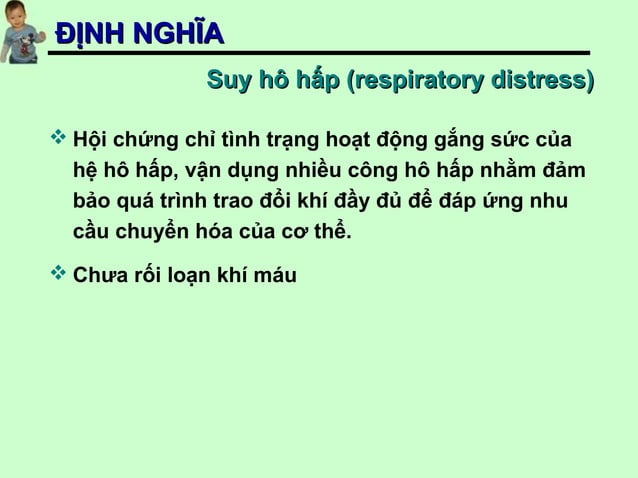 Suy hô hấp sơ sinh | PPT