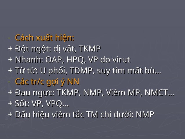 Suy Ho Hap Cap - Huong Dan Xu Tri Chan Doan | PPT