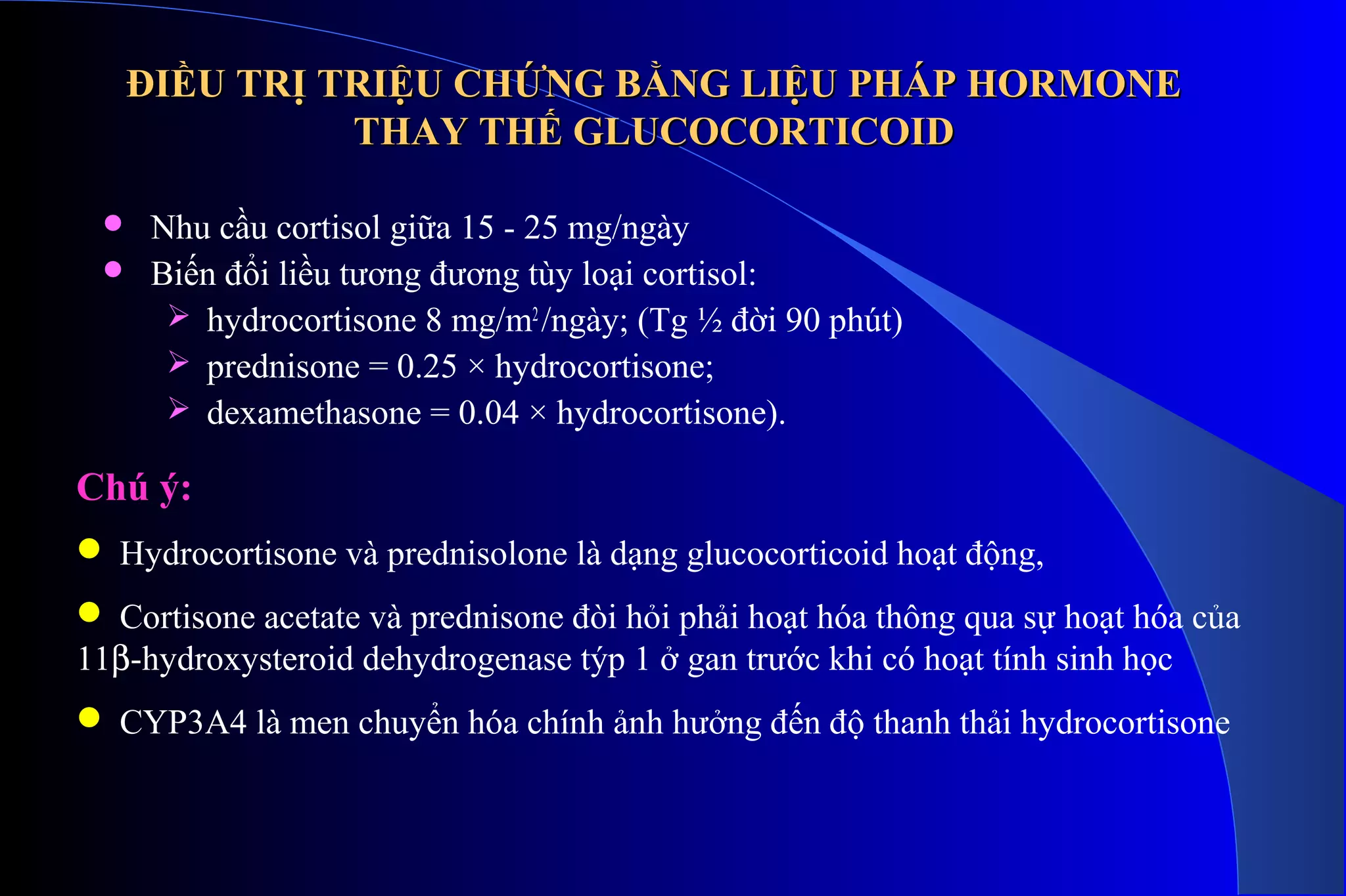 Suy thuong than addison 2016 | PPT
