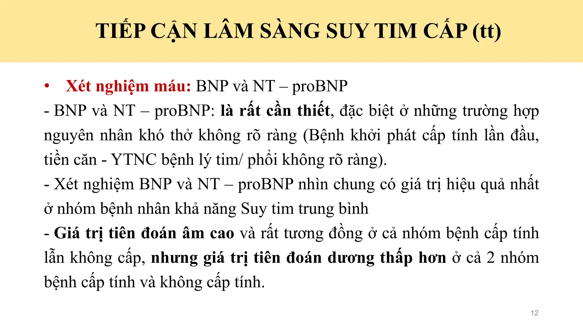 Cập nhật chẩn đoán và điều trị Suy tim cấp 2023 | PPTX