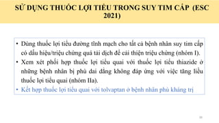 Cập nhật chẩn đoán và điều trị Suy tim cấp 2023 | PPTX