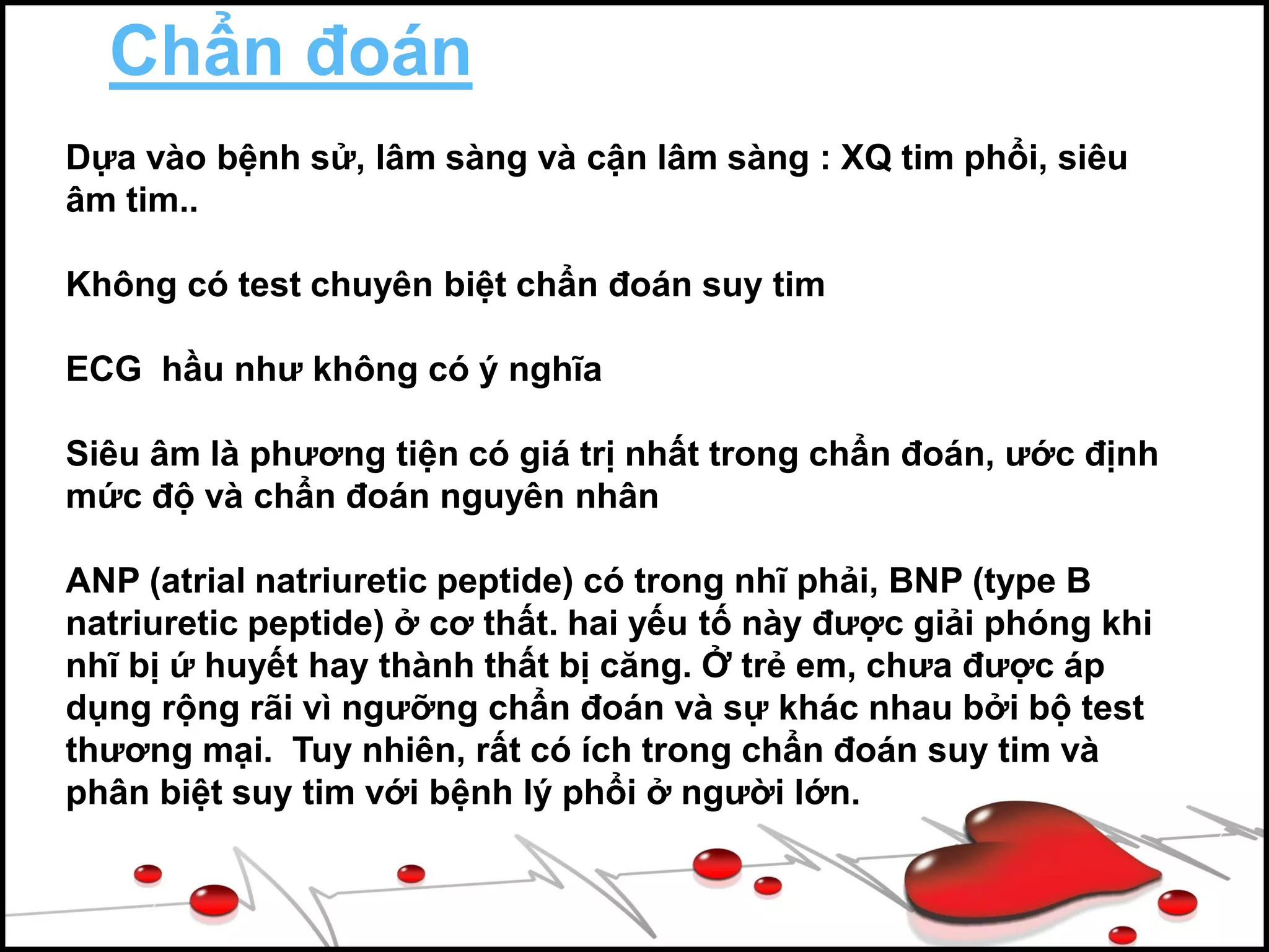 SUY TIM Ứ HUYẾT | PDF