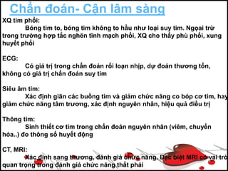 SUY TIM Ứ HUYẾT | PDF