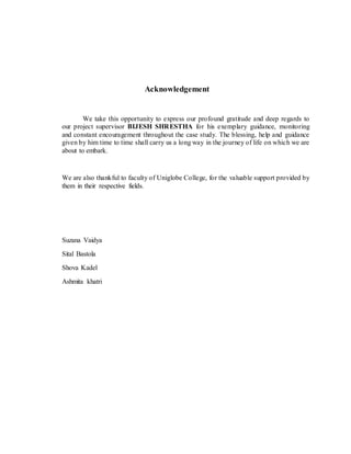 CASE STUDY (Marketing) | DOCX