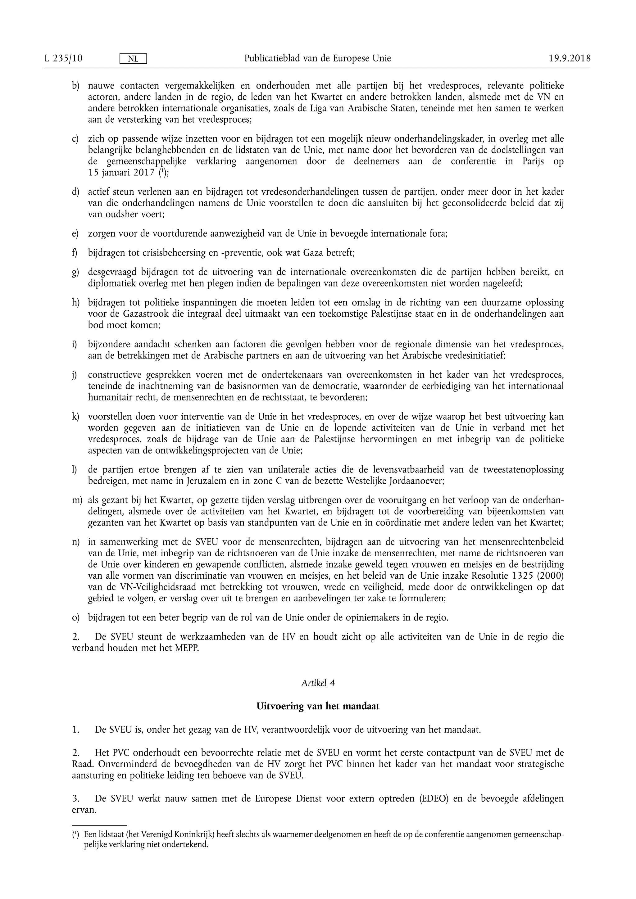 Susanna Terstal moet vrede in Midden-Oosten brengen | PDF | Political Issues & policy | Politics