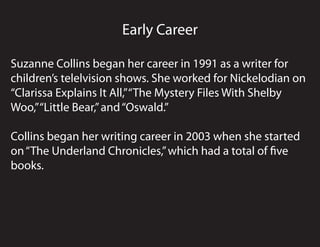 Suzanne collins | PDF