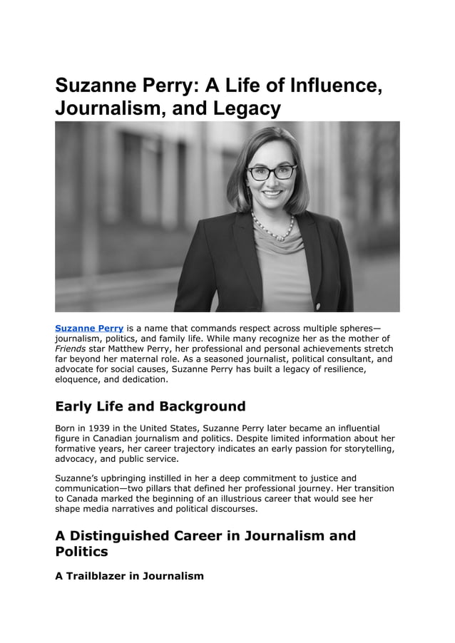 Suzanne Perry_ A Life of Influence, Journalism, and Legacy.docx