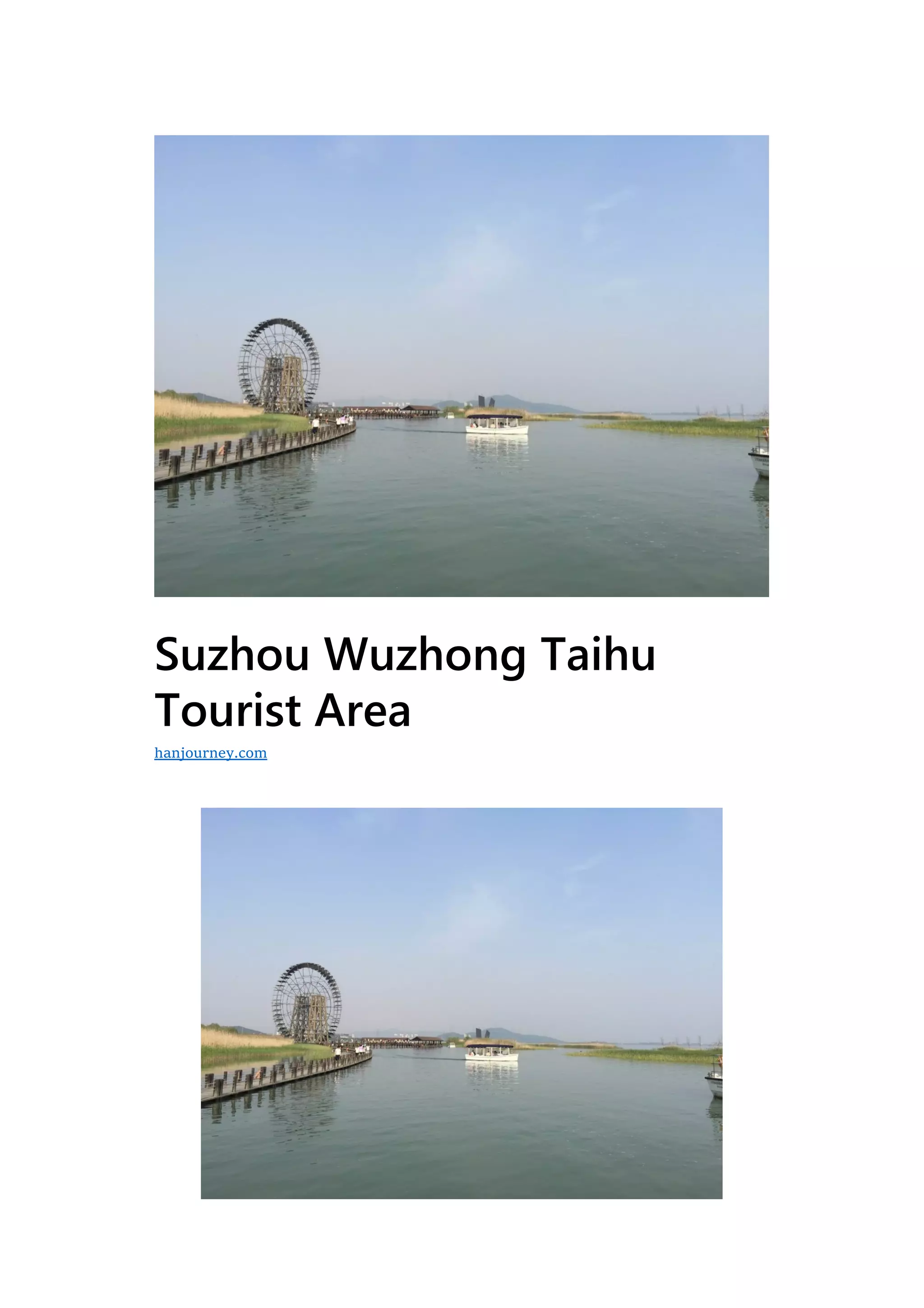 Suzhou wuzhong taihu tourist area | PDF