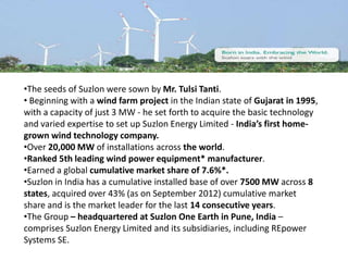 Suzlon | PPTX