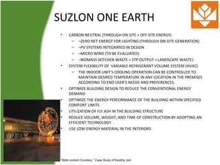 Suzlon one earth | PPT