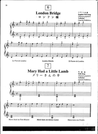 Suzuki piano-school-volume-1 | PDF