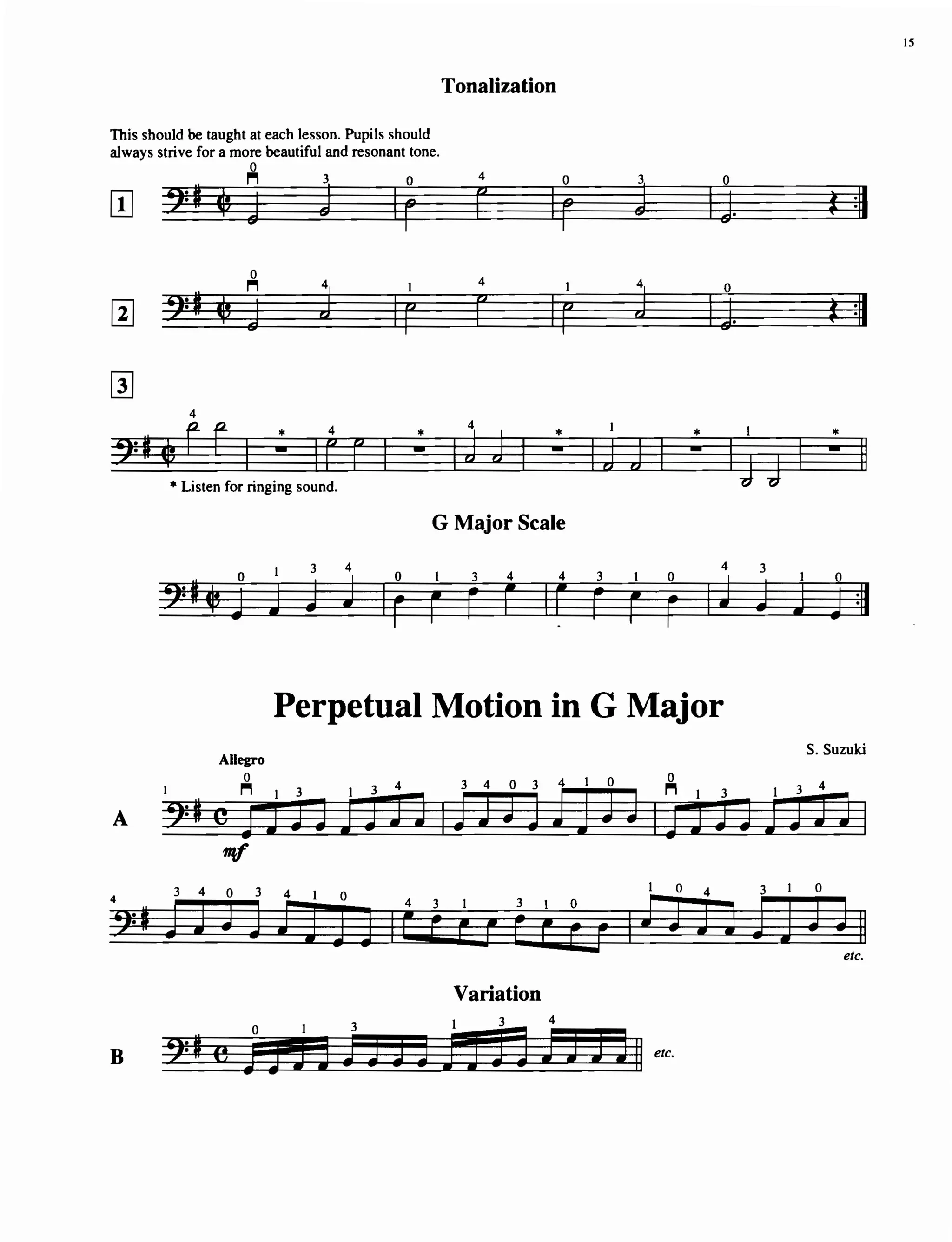 Suzuki cello school vol.1 | PDF