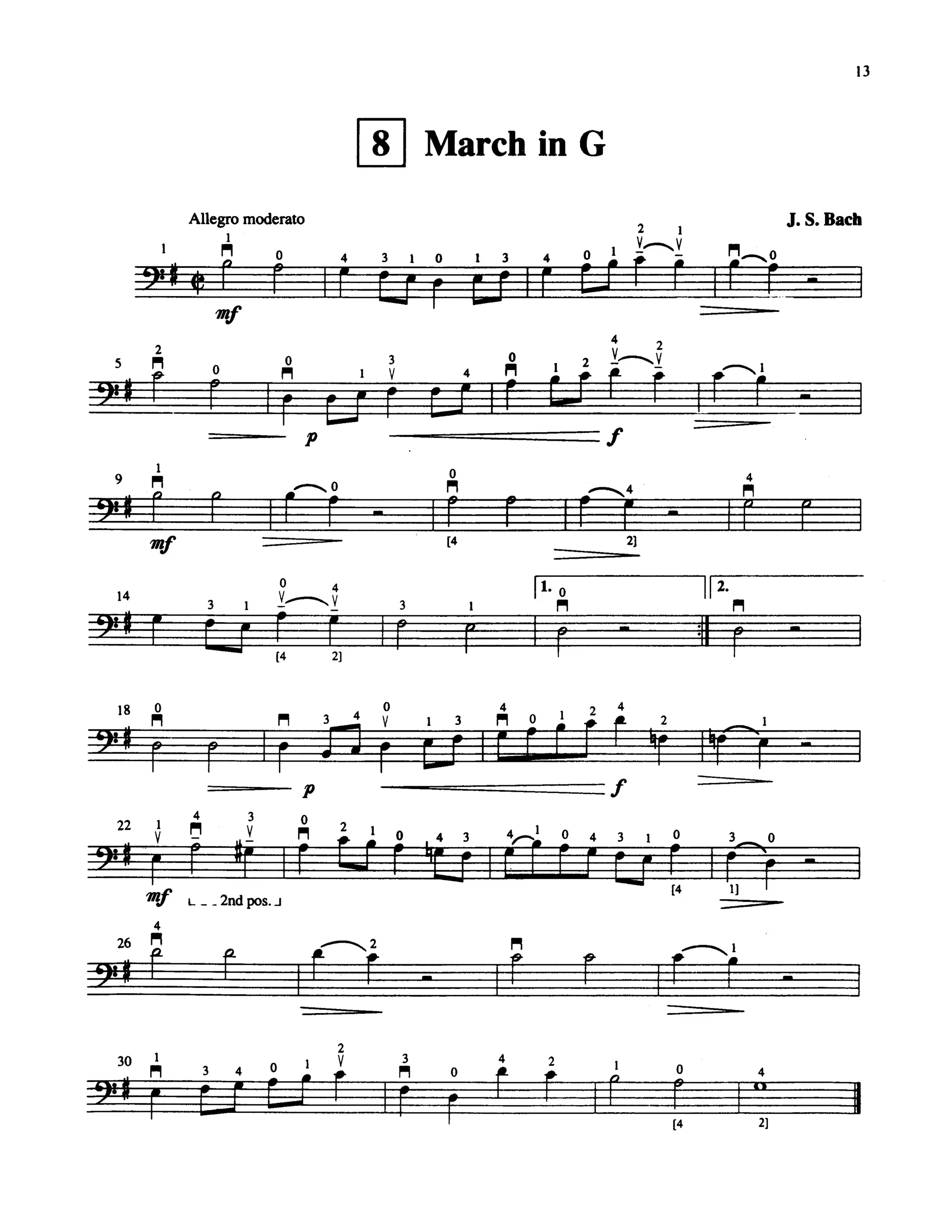 Suzuki cello school vol.2 | PDF
