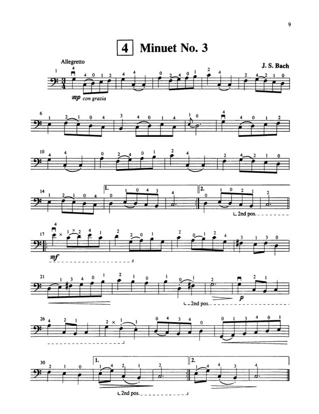 Suzuki cello school vol.2 | PDF