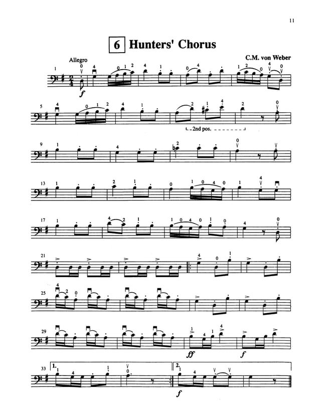 Suzuki cello school vol.2 | PDF