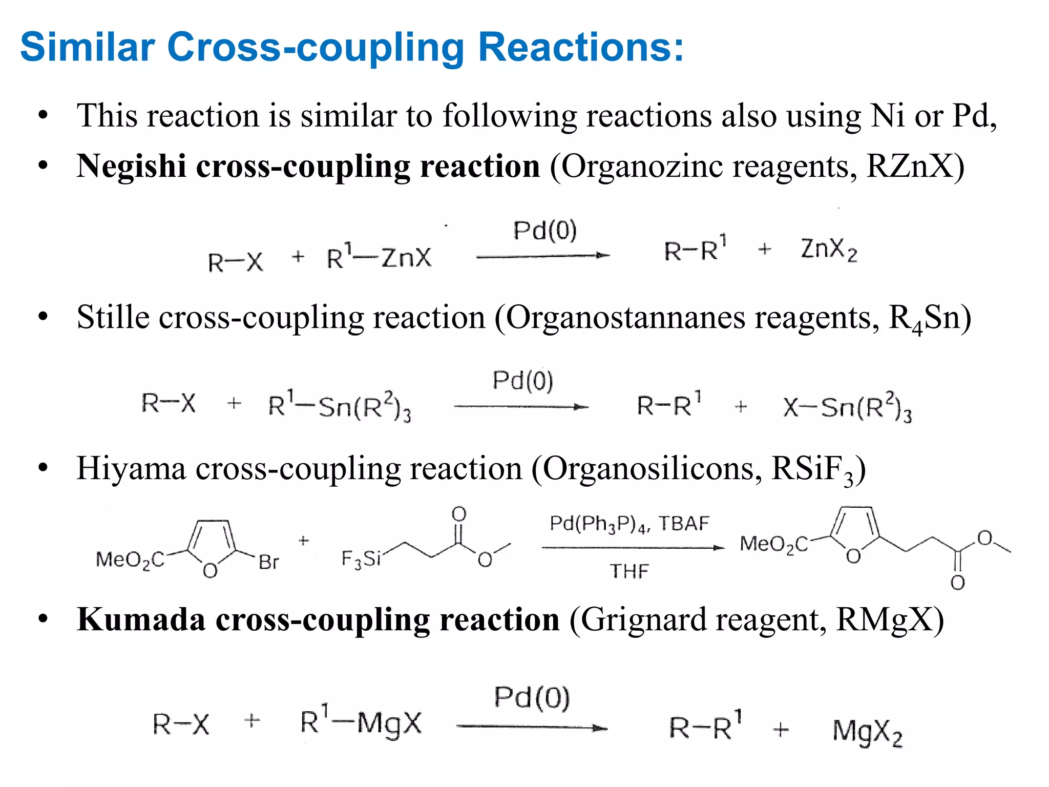 Suzuki cross coupling reaction | PPTX