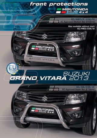Suzuki grand vitara 2013 5 portes ce accessoires 4 x4 misutonida | PDF