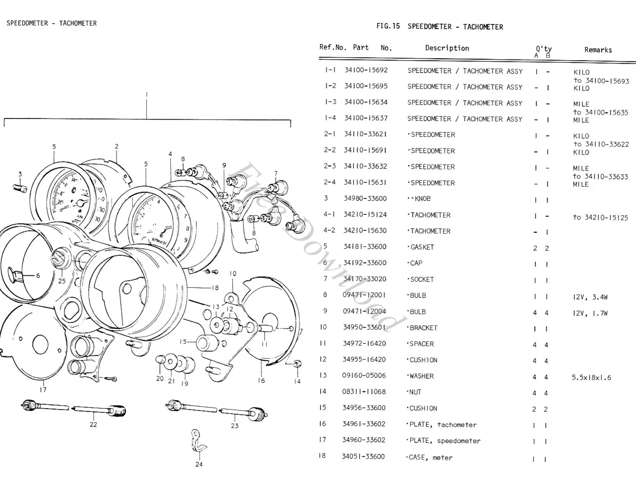 Suzuki gt500 gt 500 illustrated parts list diagram manual | PDF