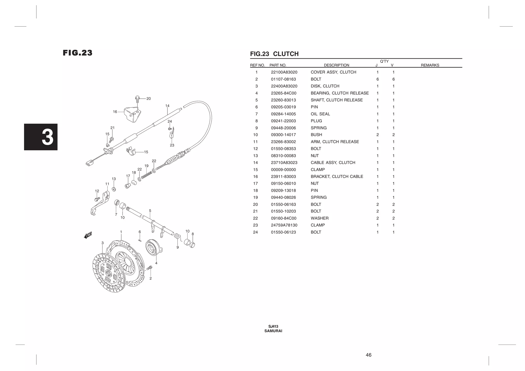 Suzuki Samurai SJ413 Parts Catalogue 2nd Edition | PDF