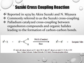 suzuki cross coupling son agasira reaction.pptx