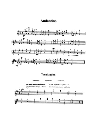 Suzuki violin method vol 01 | PDF
