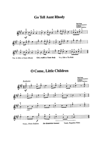 Suzuki Violin Method - Vol 01 - apostila de violino | PDF