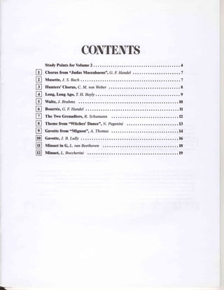 Suzuki violin method vol 02 | PDF