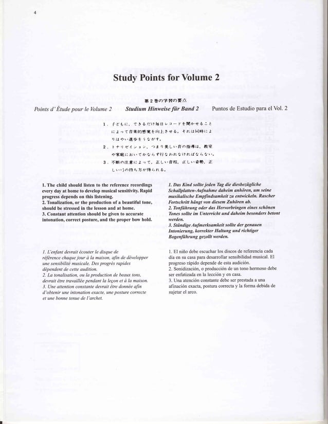 Suzuki violin method vol 02 | PDF