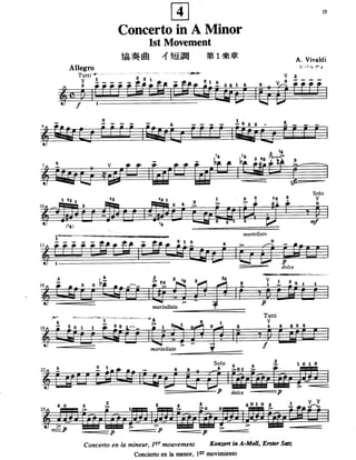 Suzuki violin method vol 04 | PDF