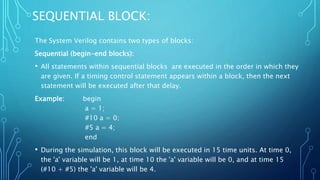 System verilog control flow | PPT