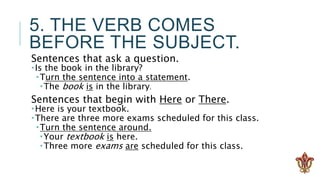 Subject Verb Agreement | PPT