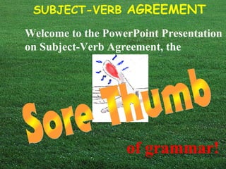 Subject Verb Agreement | PPT