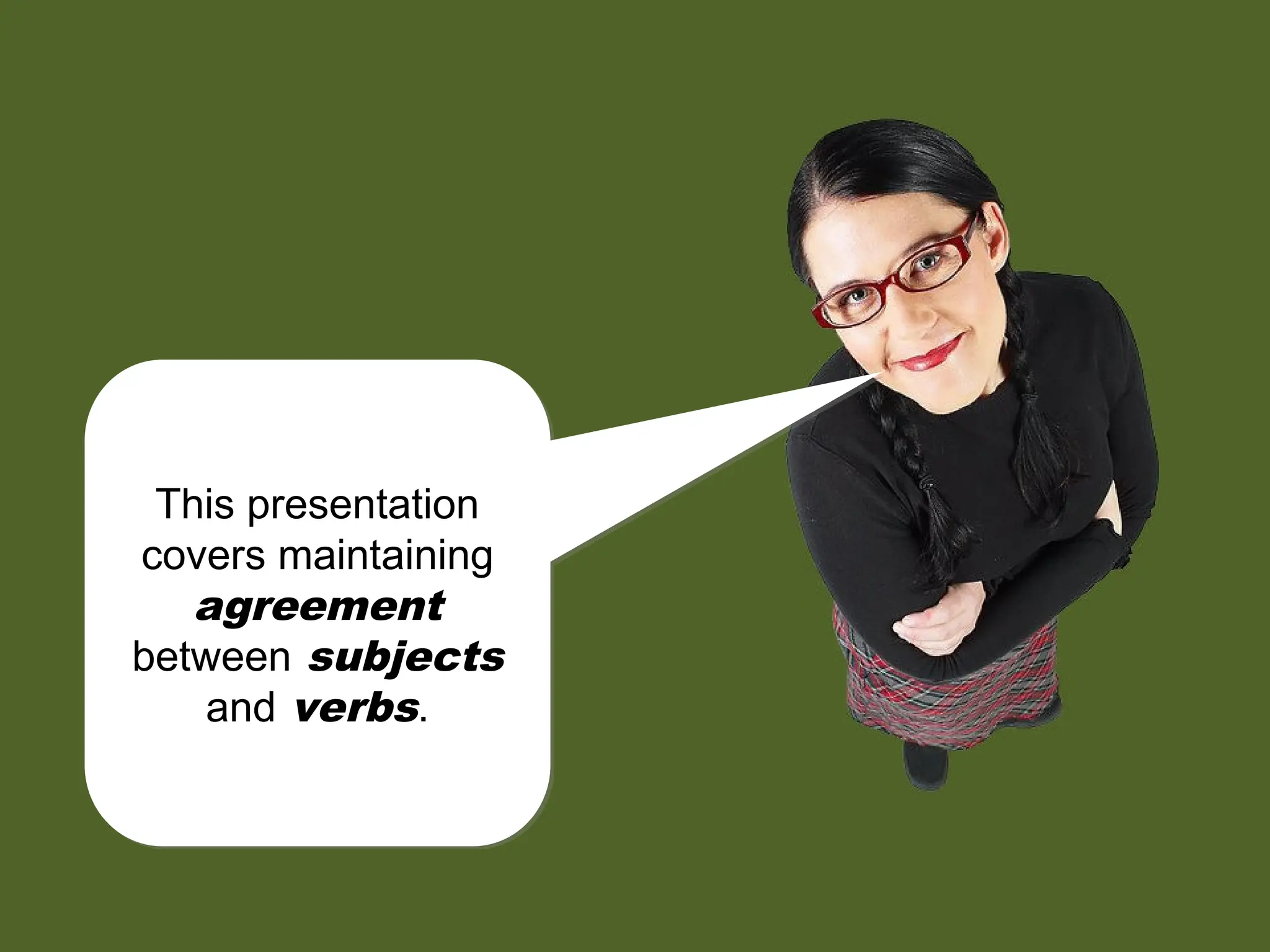 Common Rules on Subject and Verb Agreement | PPT