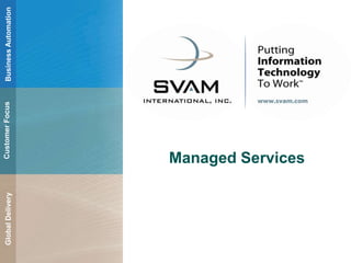 Managed Services Overview | PPTX