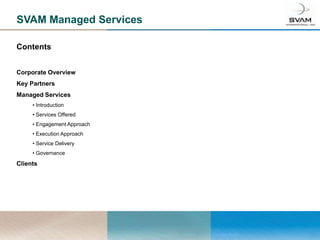 Managed Services Overview | PPTX
