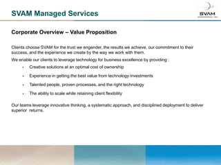 Managed Services Overview | PPTX