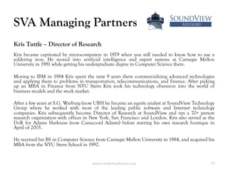 SoundView Advisory Overview | PDF