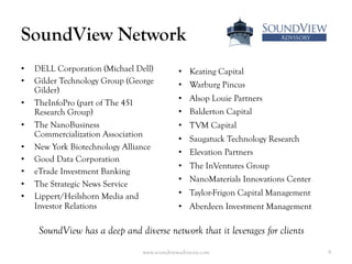 SoundView Advisory Overview | PDF