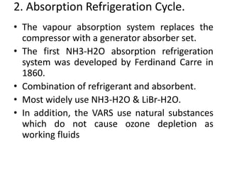 Design and fabrication of a Vapor absorption Refrigeration using solar ...