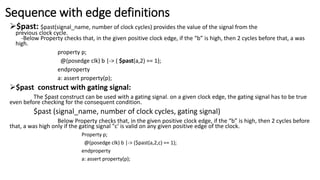 System verilog assertions | PPTX