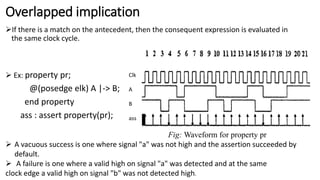 System verilog assertions | PPTX