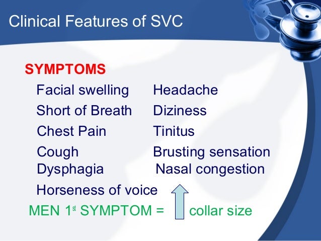 SUPERIOR VENA CAVA SYNDROME & PANCOAST SYNDROME