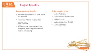 SAP Ariba Solution Implementation: A Customer Panel | PDF