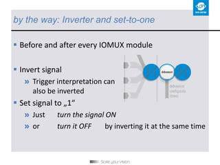 SVCam I/O modules – the camera as an IO controller | PPTX
